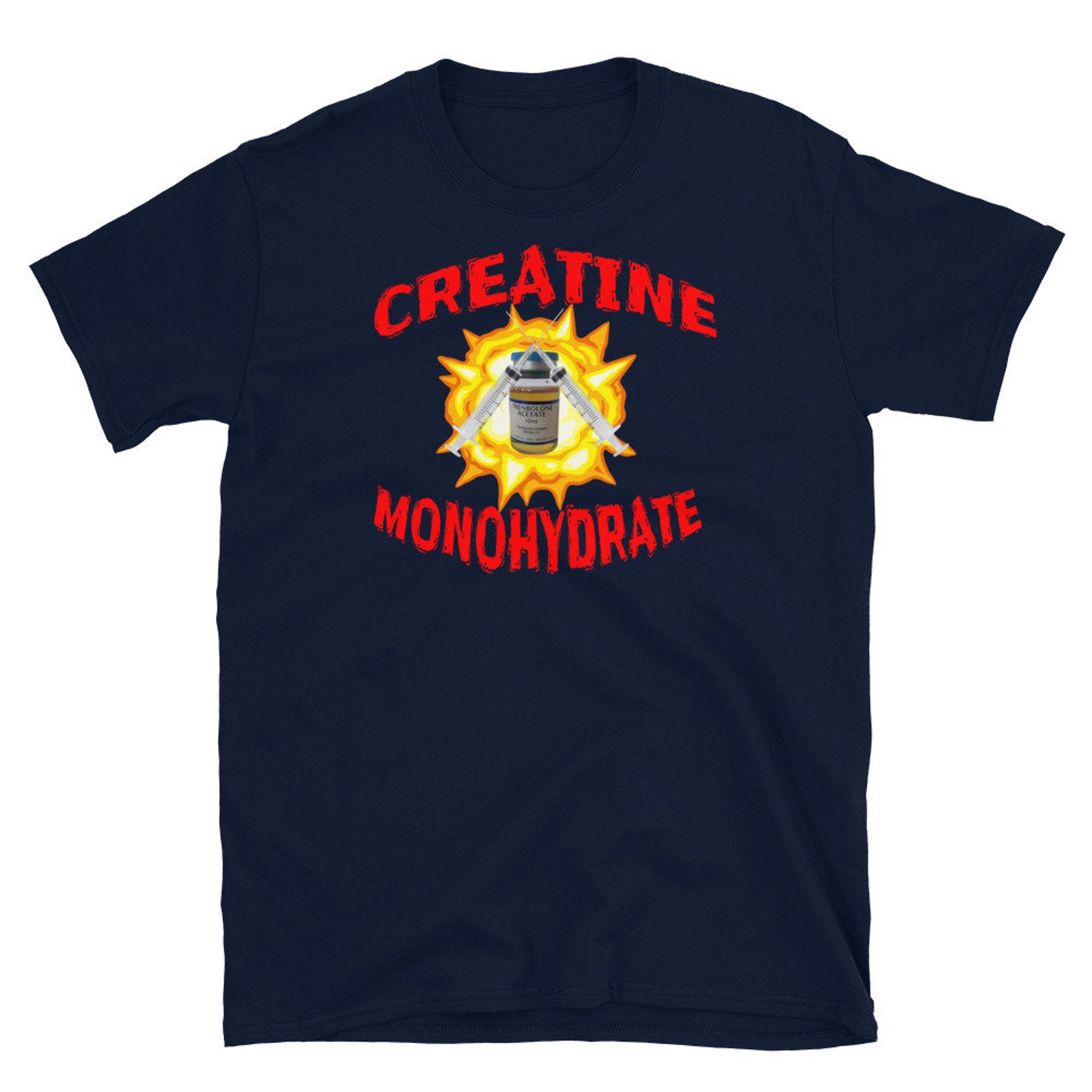 Creatine Monohydrate T-shirt Tren T-shirt Funny Gym Meme - Etsy