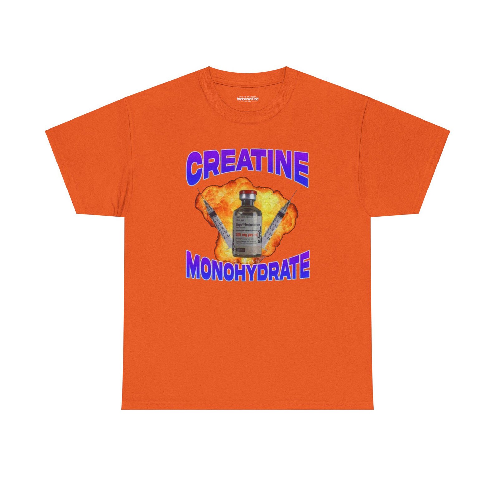 Creatine Monohydrate T-shirt, Tren T-shirt, Funny Gym Meme T-shirt ...