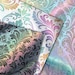 Holographic Rainbow Damask Digital Paper: Seamless Wedding Design ...