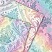 Holographic Rainbow Damask Digital Paper: Seamless Wedding Design ...