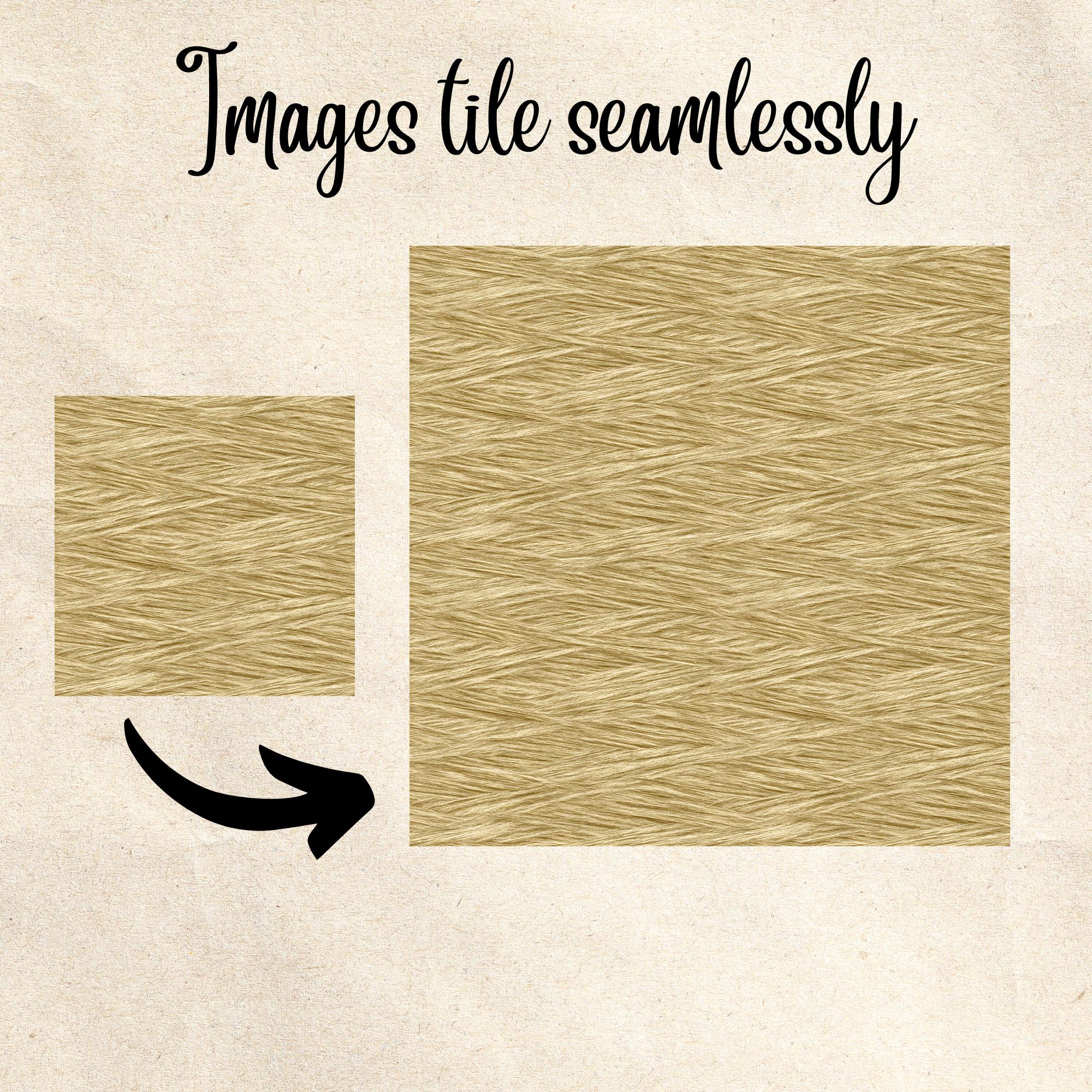 Raffia Texture Seamless Patterns: Woven Neutral Digital Papers (12x12 ...
