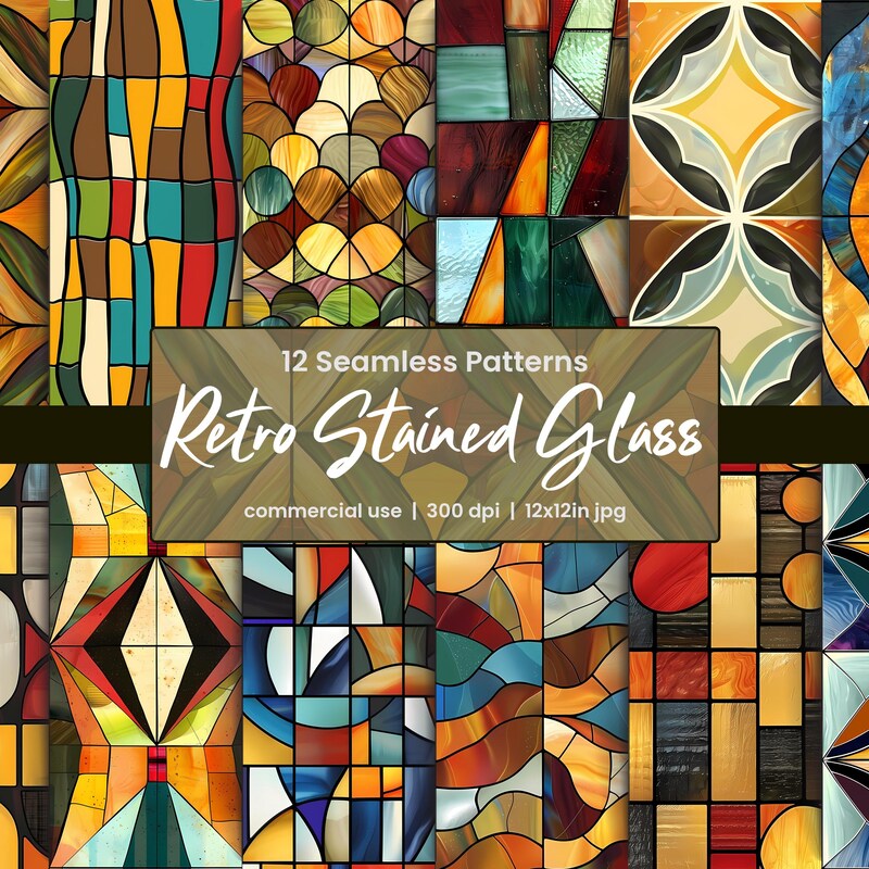 Stained Glass Wall Tiles - Etsy