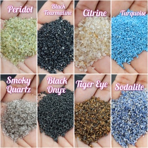 Crushed Gemstones Coarse Powder 0.5-1mm Size | Wholesale Bulk Lot of ...