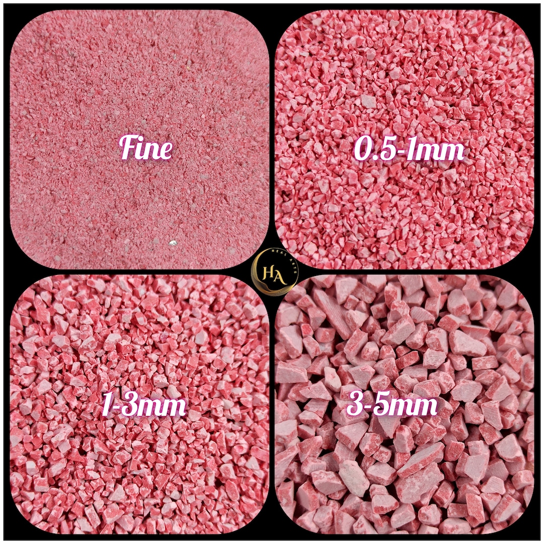 Red Turquoise Crushed Fine Dust Powder - All Size - Etsy