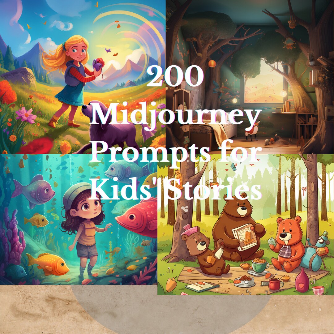 200 Midjourney Prompts for Children Book Story Midjourney Prompt Guide ...
