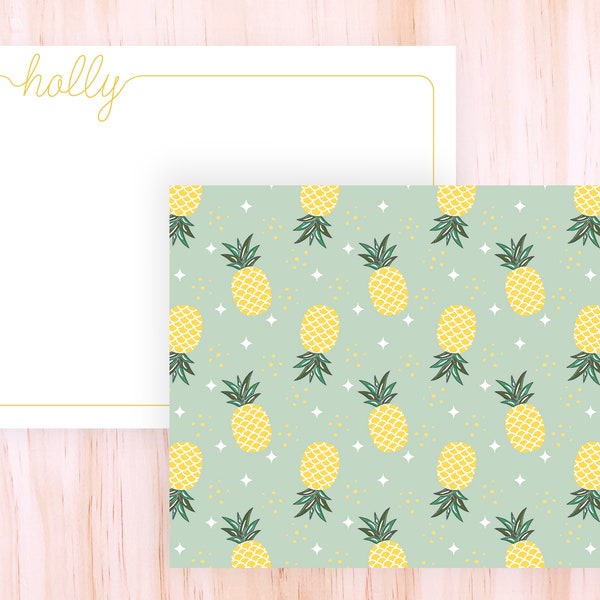Pineapple Thank You - Etsy
