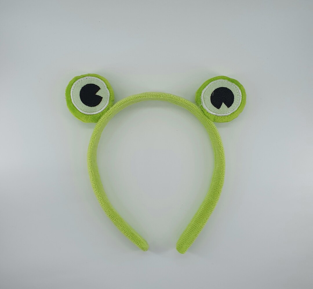 Green Frog Eyes Headband Kermit the Frog Hair Band Hair - Etsy