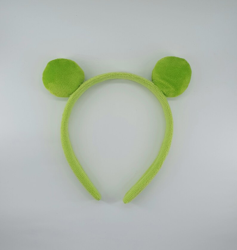 Green Frog Eyes Headband, Kermit the Frog Hair Band, Hair Accessories ...