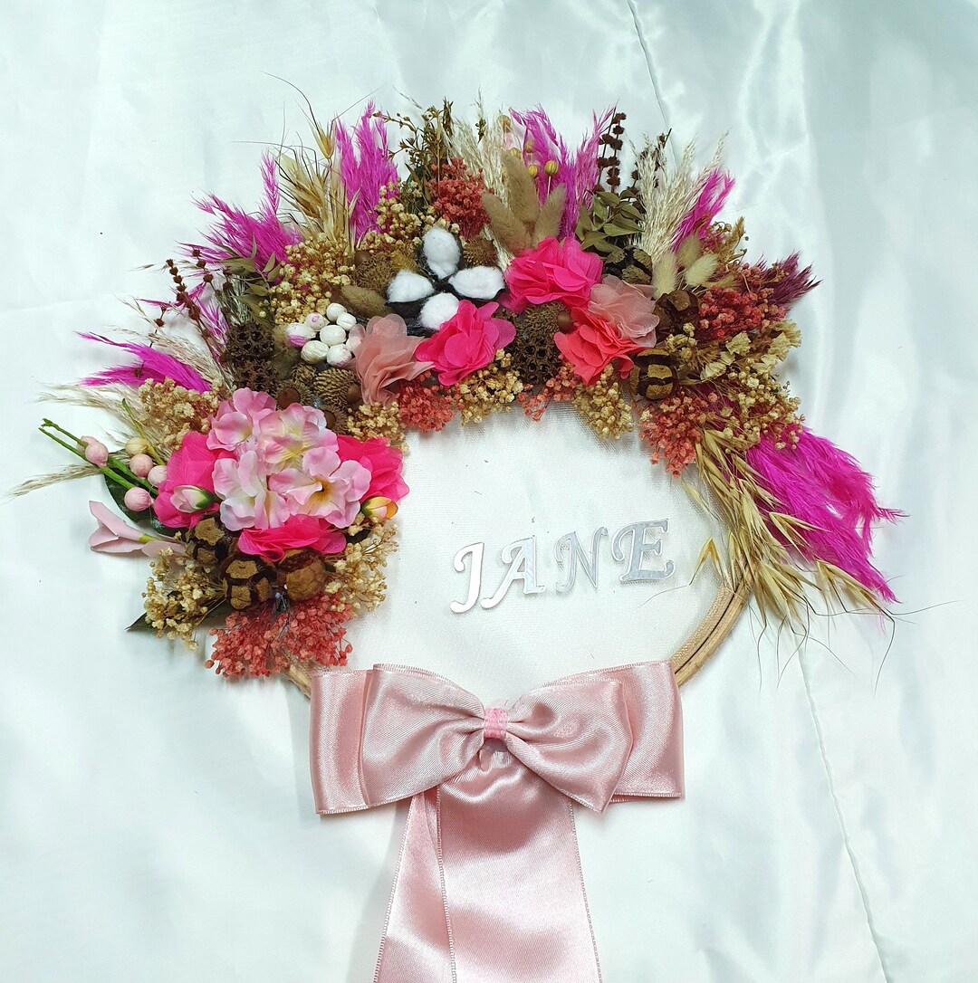 Personalized Room Decor Ornament, Decorative Wall Wreath, Door Ornament ...