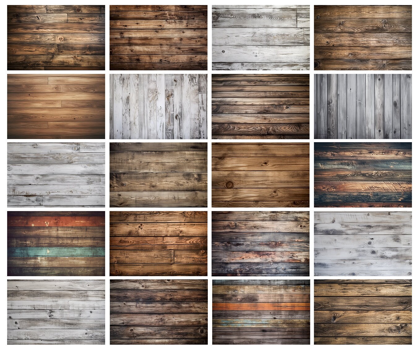 Set of 40 Wood Backgrounds, Wood Backdrops, Wood Background ...