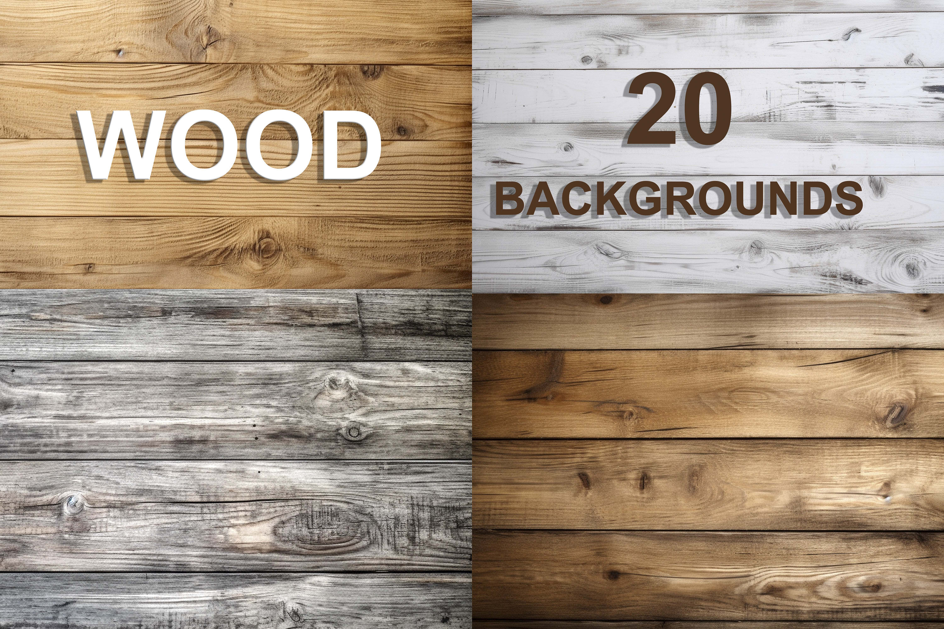 Set of 20 Wood Backgrounds, Wood Backdrops, Wood Background, Wood ...