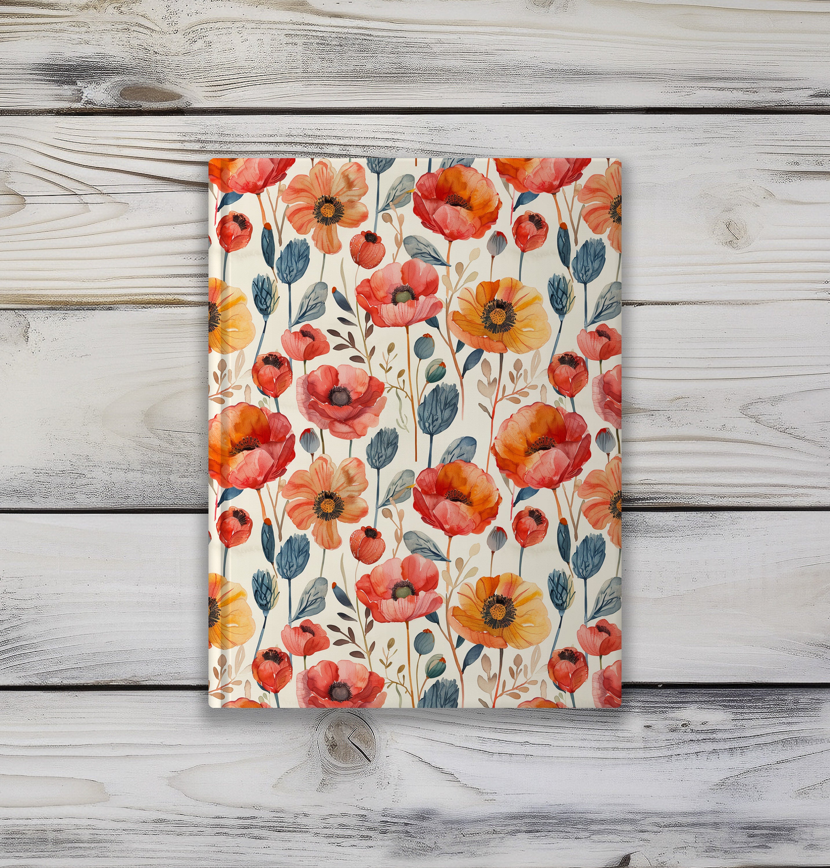 30 Seamless Watercolor Poppies Patterns, Digital Paper With Poppies ...