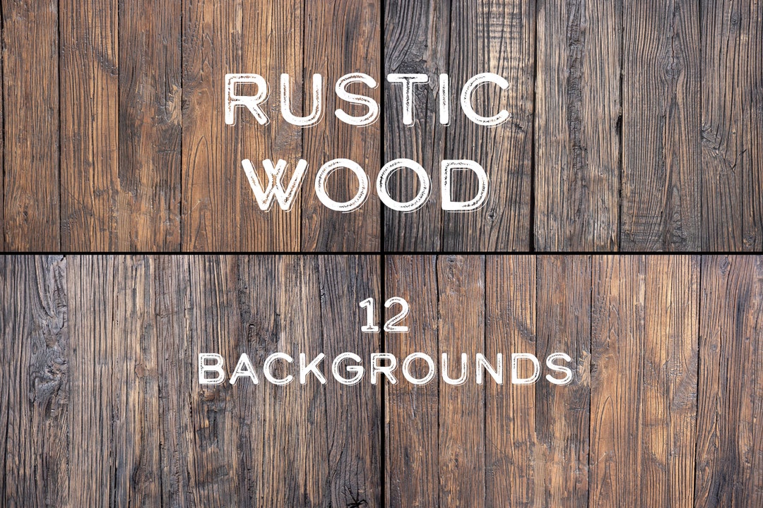 12 Rustic Wood Backgrounds, Made With a Professional Camera by a ...