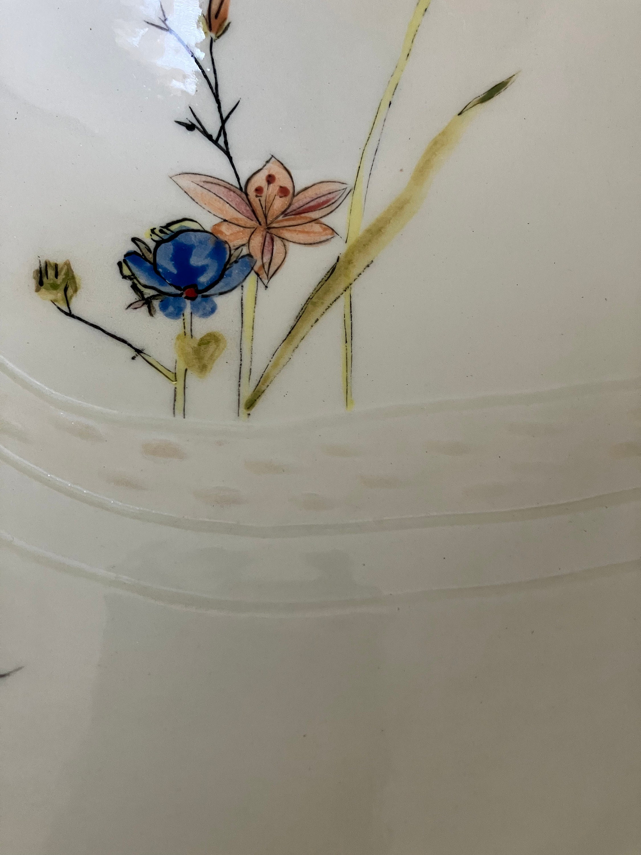Hand-painted and Signed Uneven Heart Shaped Plate - Etsy