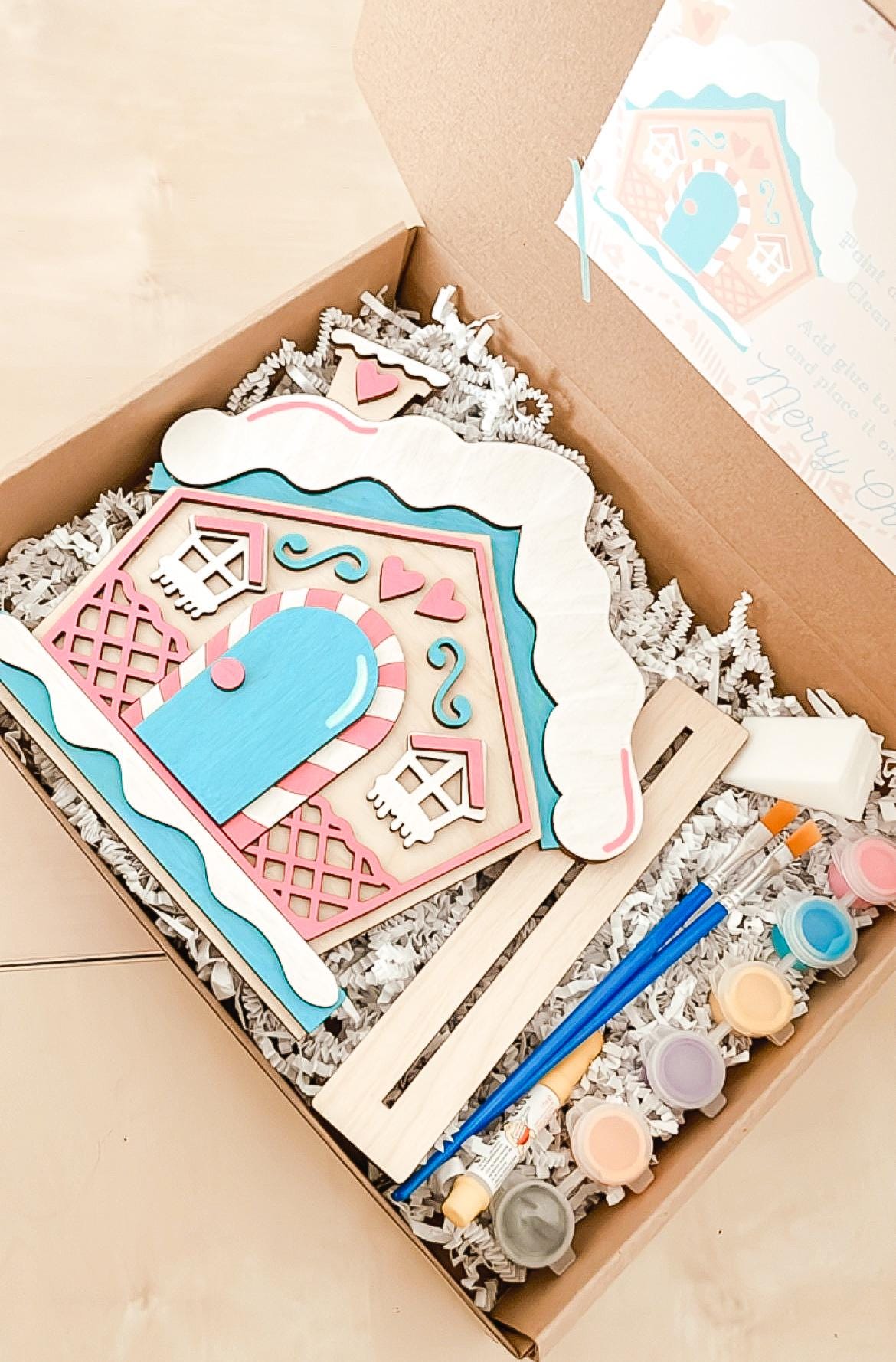Build Your Own Gingerbread DIY Kit - Etsy