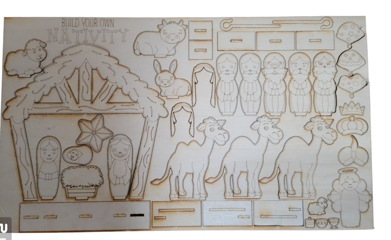Build Your Own Nativity Scene - Etsy