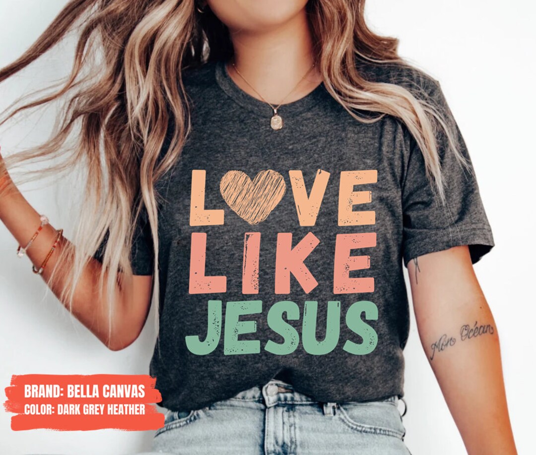 Jesus Shirt, Inspirational Jesus Shirt, Christian T-shirt, Religious ...