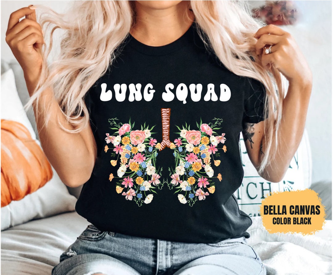 Lung Shirt RT Shirt, Respiratory Therapy, Pulmonologist Shirt, RT Gifts ...