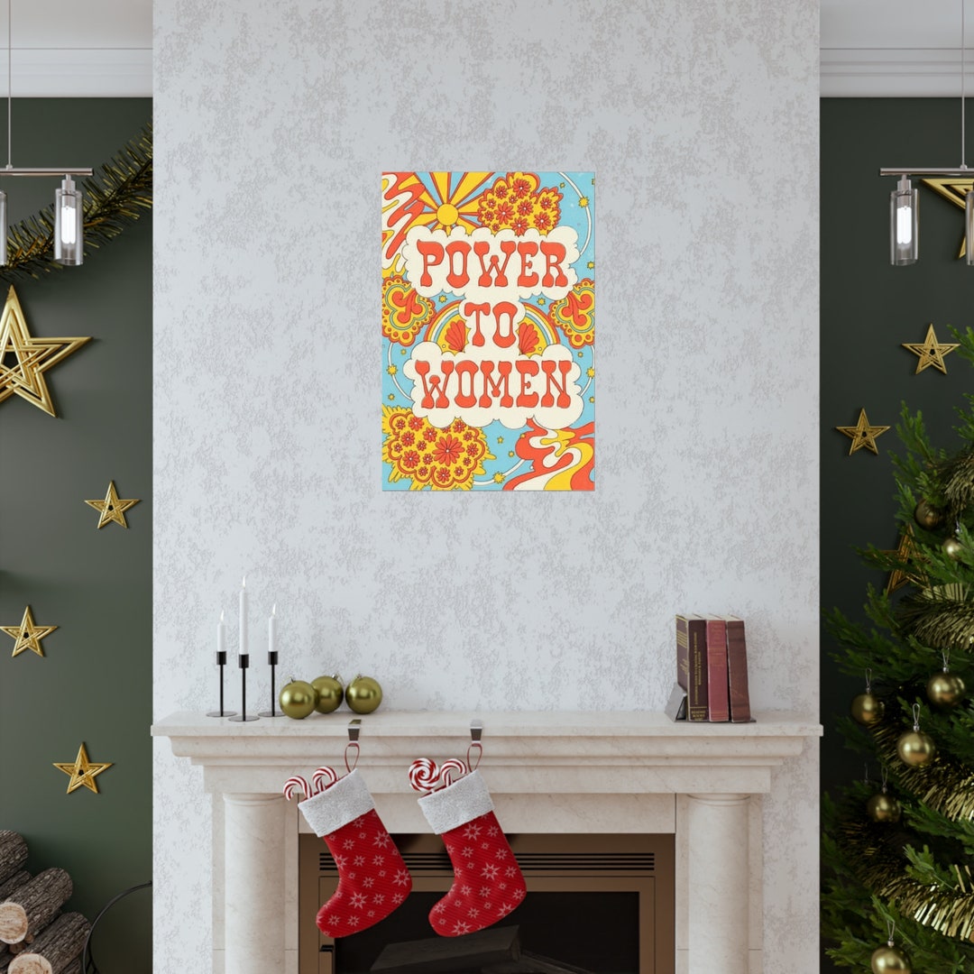 Power to Woman Posters, Girlpower, Feminist - Etsy