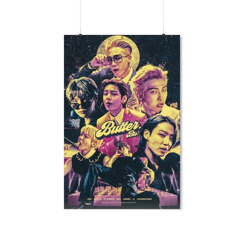 BTS Posters BTS Room Decor - Etsy