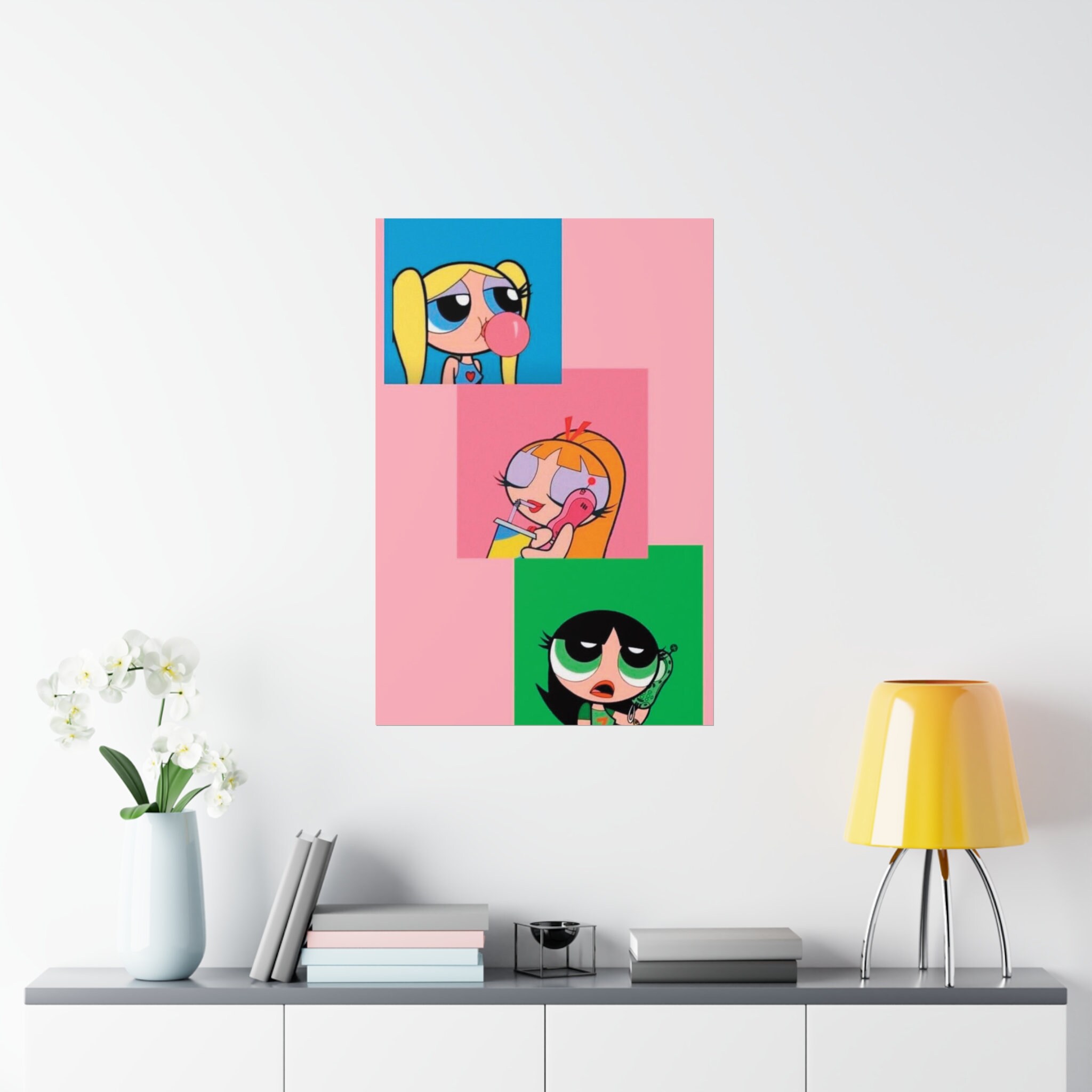 Ppg Posters, Power Puff Room Decor - Etsy