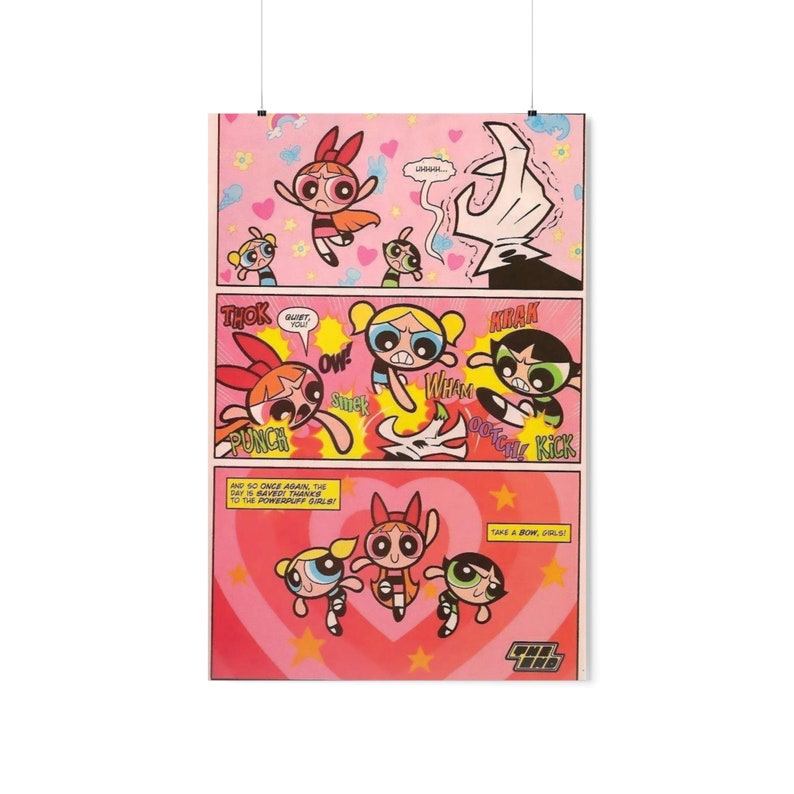 Powerpuff Girls Posters - Etsy