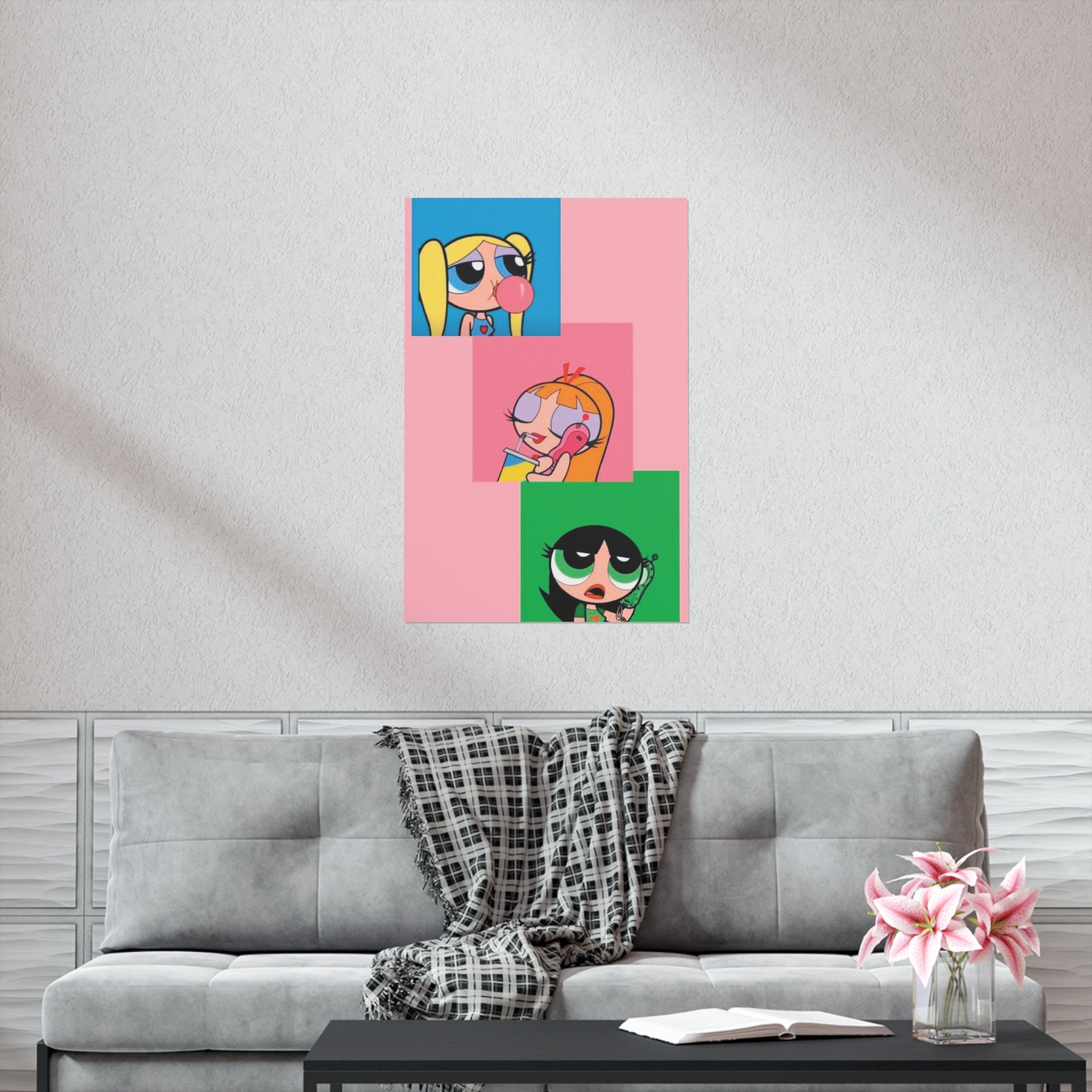 Ppg Posters, Power Puff Room Decor - Etsy