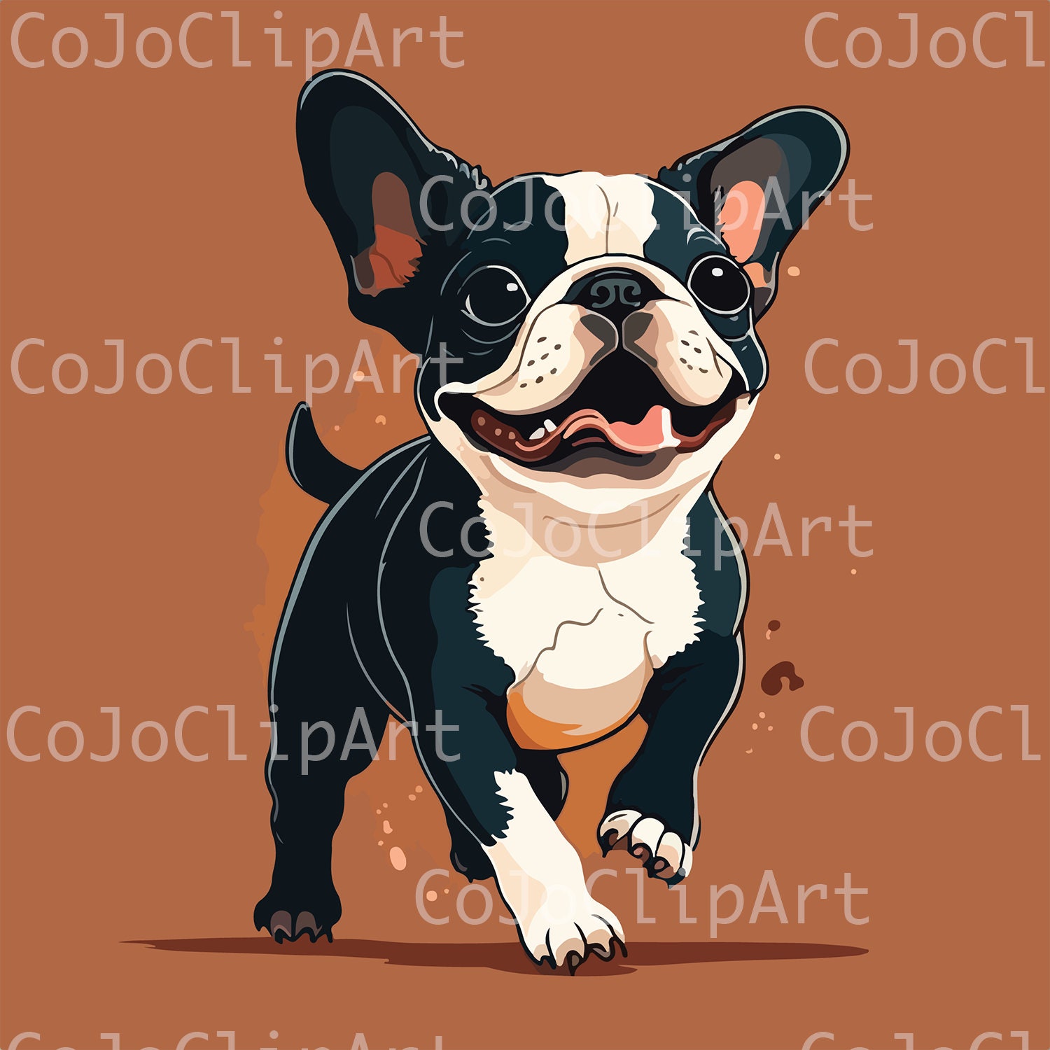 French Bulldog Clip Art and SVG - Etsy