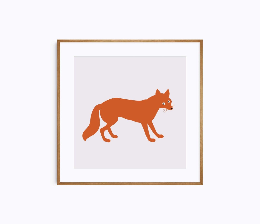 Enzo Mari La Volpe Serie della Natura, Natur Serie Kultiger Roter Fuchs ...