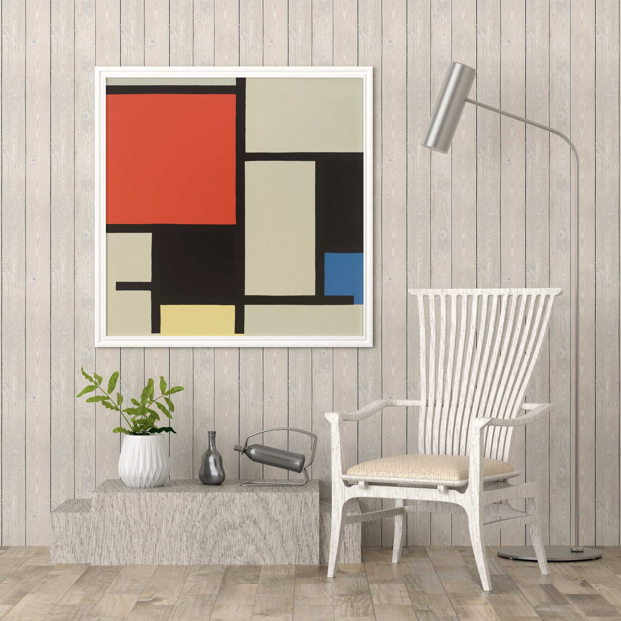Piet Mondrian Printable Wall Art Modern Home Decor - Etsy