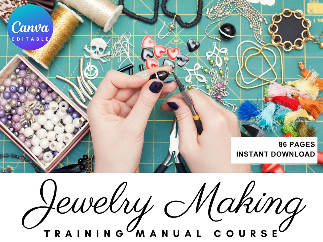 Jewelry Making, Jewelry Making Tutorial, Jewelry Training Manual ...
