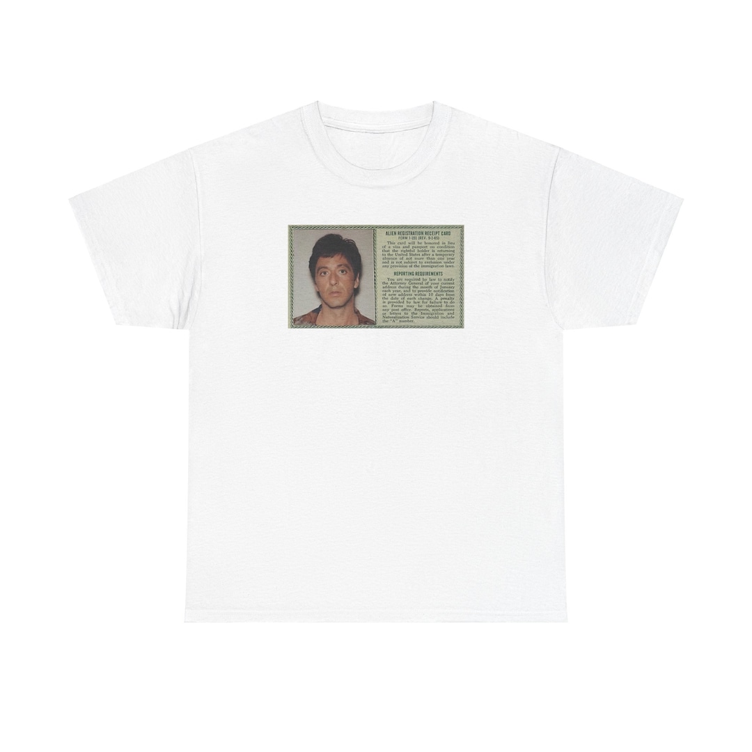 SCARFACE ID TEE - Etsy UK