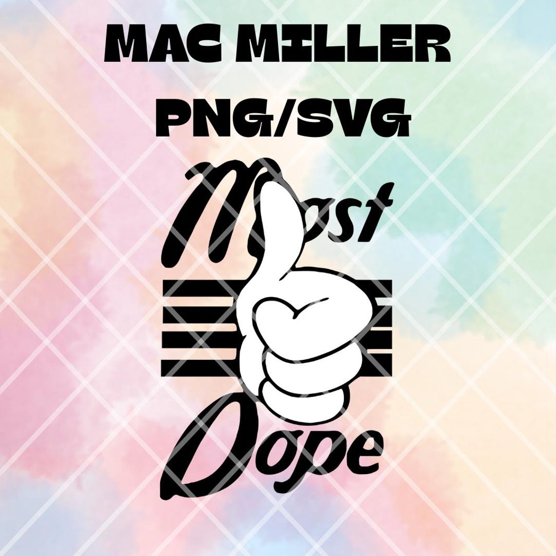 Mac Miller PNG/SVG Bundle | Rapper Sticker Design | Digital Download - Etsy