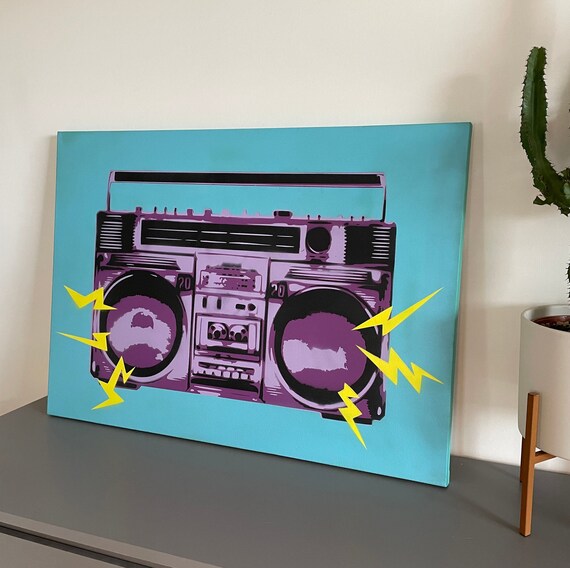 Ghetto Blaster Graffiti