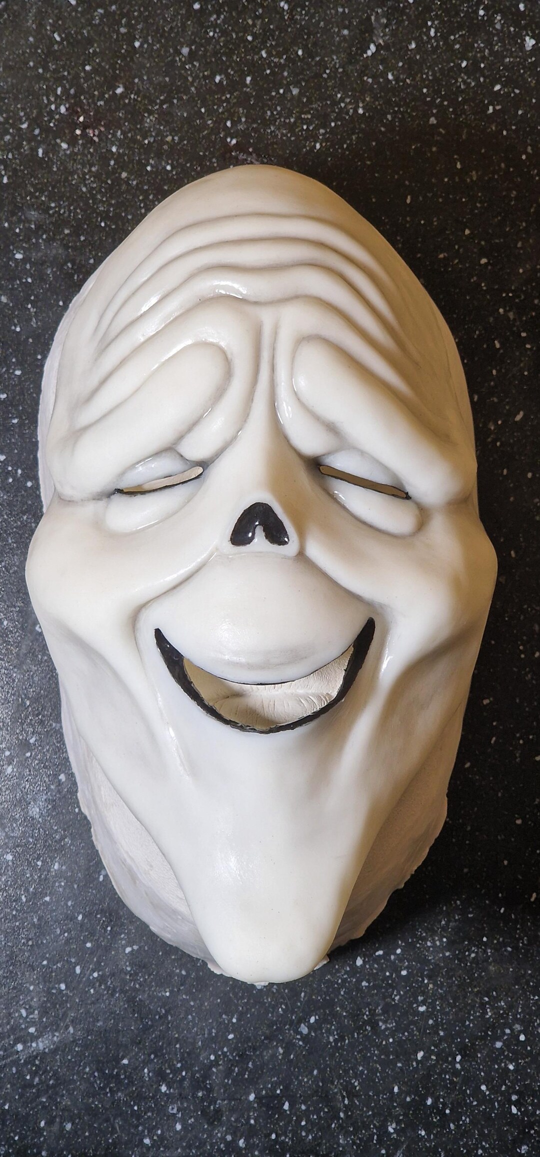 Horror Silicone Mask – Fan Art Scream Style/stoned– Handmade Film Prop ...
