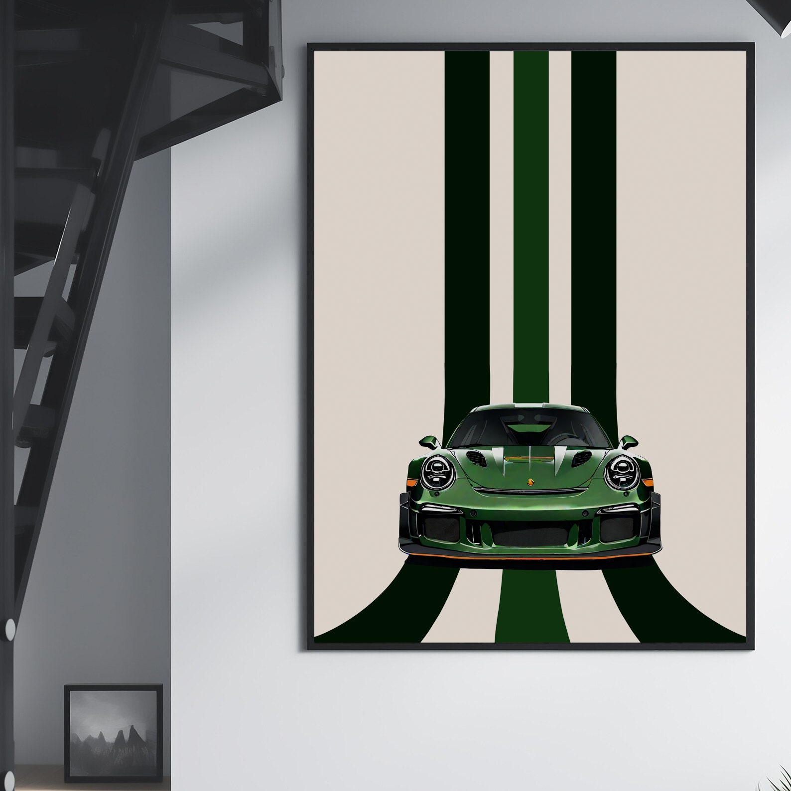 Porsche Gt3 Rs Print, Porsche Gt3 Rs Poster, Porsche Gt3 Rs Wall Art ...