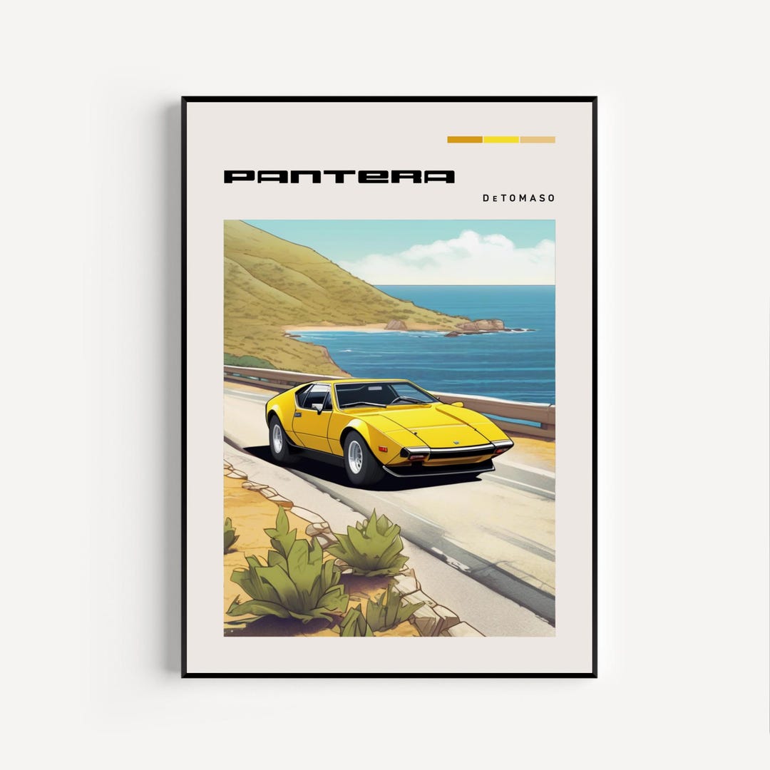 Detomaso Pantera Print, Detomaso Pantera Poster, Detomaso Pantera Wall ...
