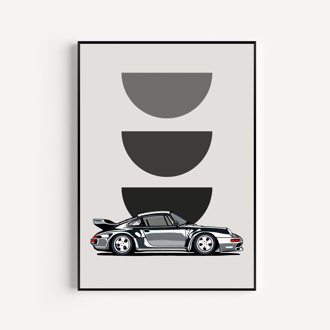 Porsche 911 Print, Porsche 911 Poster, Porsche 911 Wall Art, Porsche ...