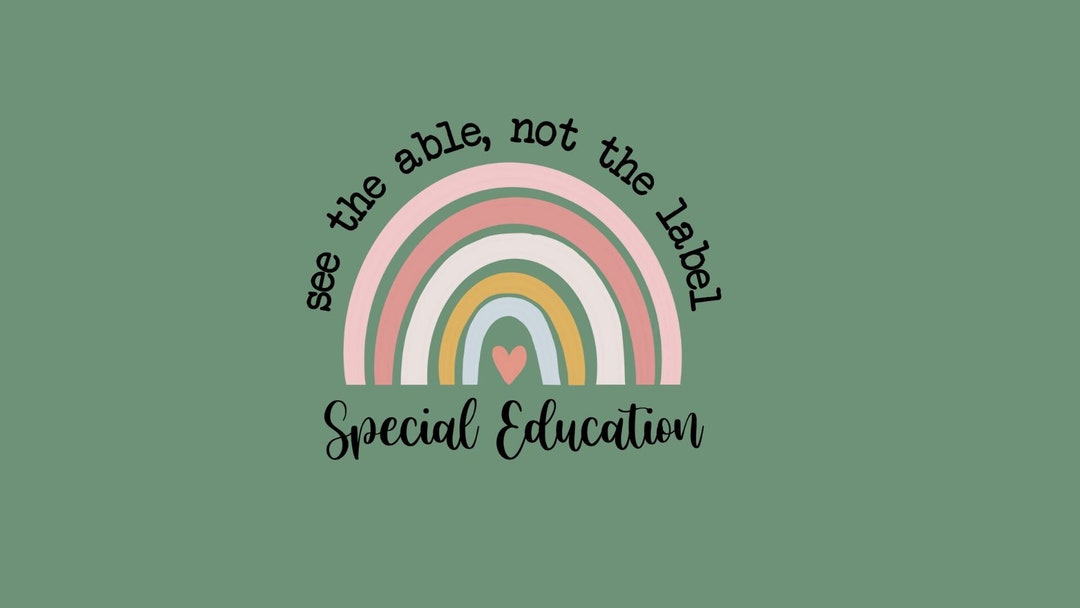 Laptop Wallpaper - Special Education Teacher - Etsy