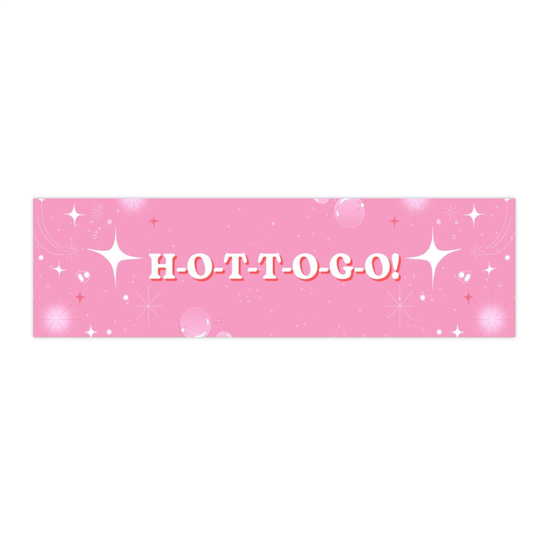 HOT TO GO! Chappell Roan Midwest Princess Bumper Stickers - Etsy