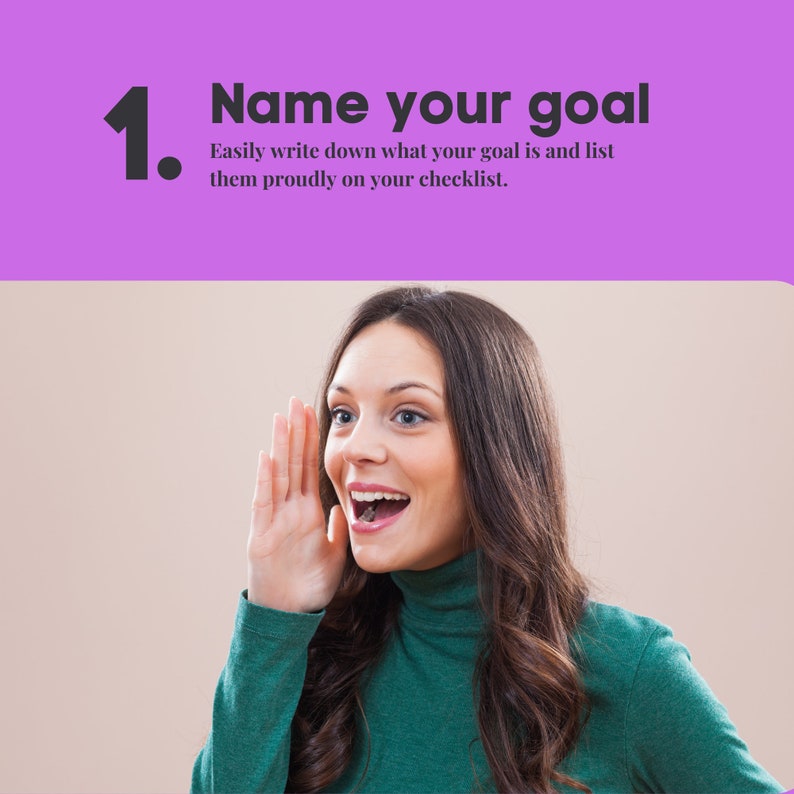 SMART Goals Checklist-instant Download - Etsy