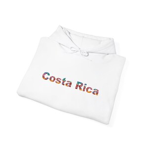 Costa Rica - Sarchi Art Hoodie With Kangaroo Pocket - Soft, Warm Cotton ...