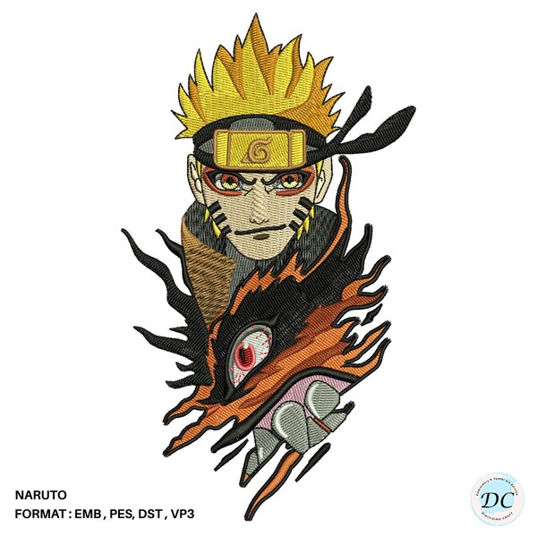 Naruto Embroidery Designs - Etsy