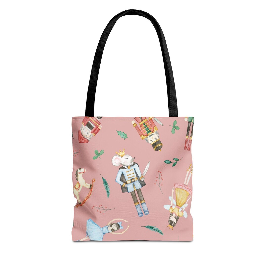 Pink Nutcracker Tote Bag, Nutcracker Bag, Tote Bag, Dance Tote Bag ...