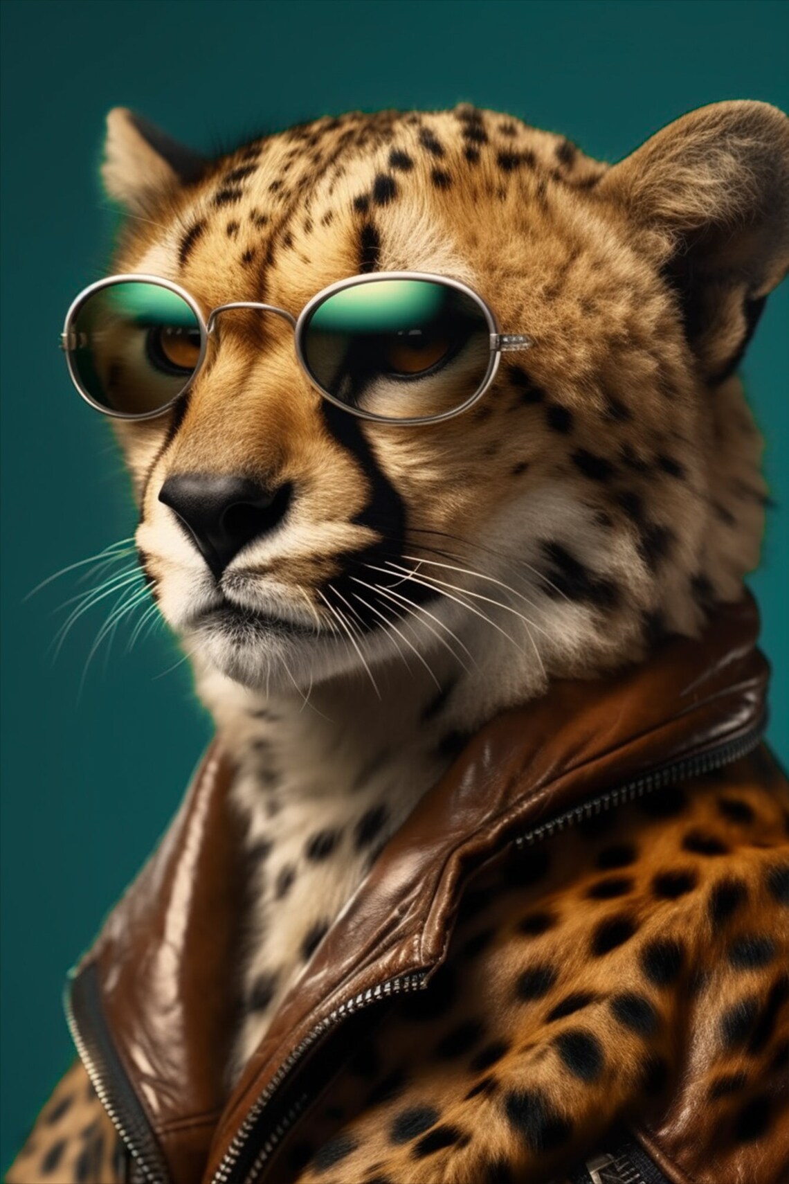 Chillin Cheetah-high Quality Photo Prints, Wall Art, Animal Lover ...