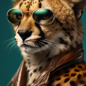 Chillin Cheetah-high Quality Photo Prints, Wall Art, Animal Lover ...