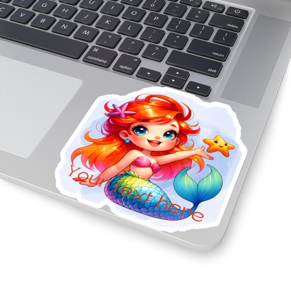 Personalized Sticker, Mermiad Sticker, Laptop Sticker, Backpack Sticker ...