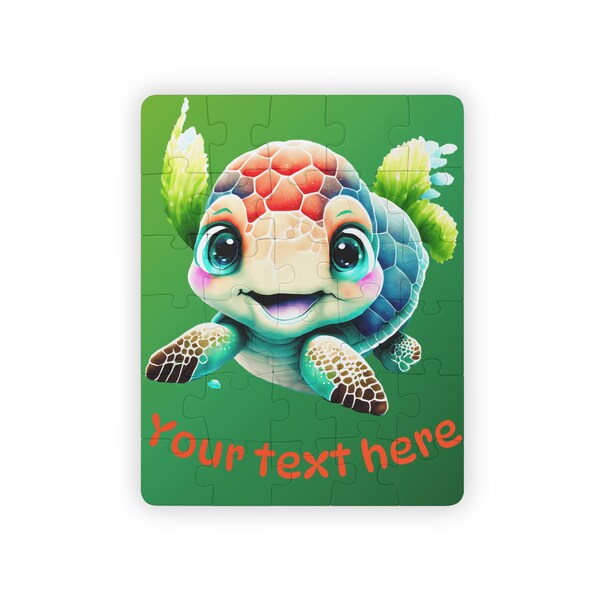 Turtle Puzzle - Etsy