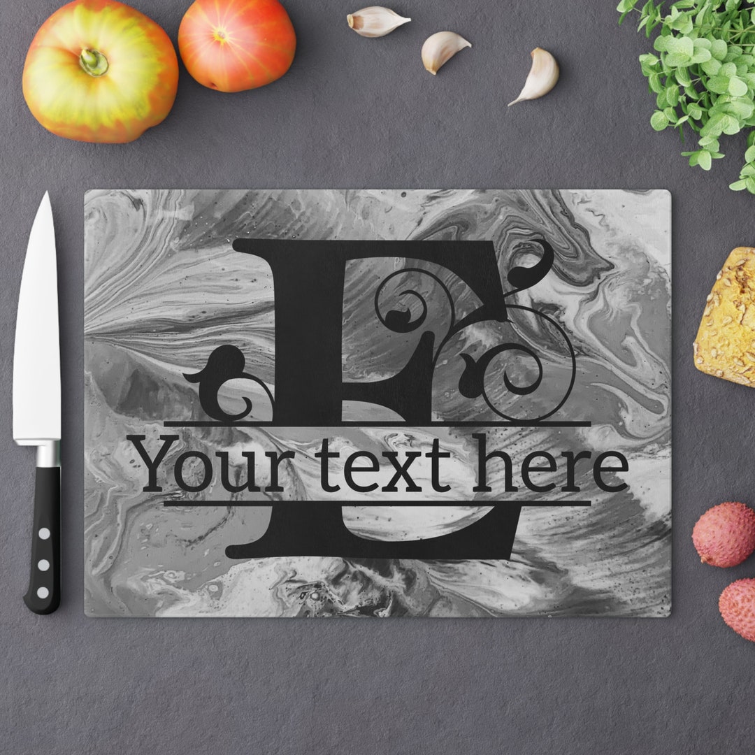 Personalized Cutting Board, Monogram Cutting Board, Custom Name Gift ...