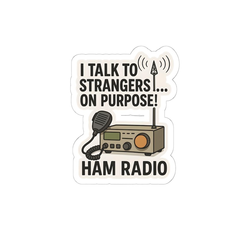 Ham Radio Decal - Etsy